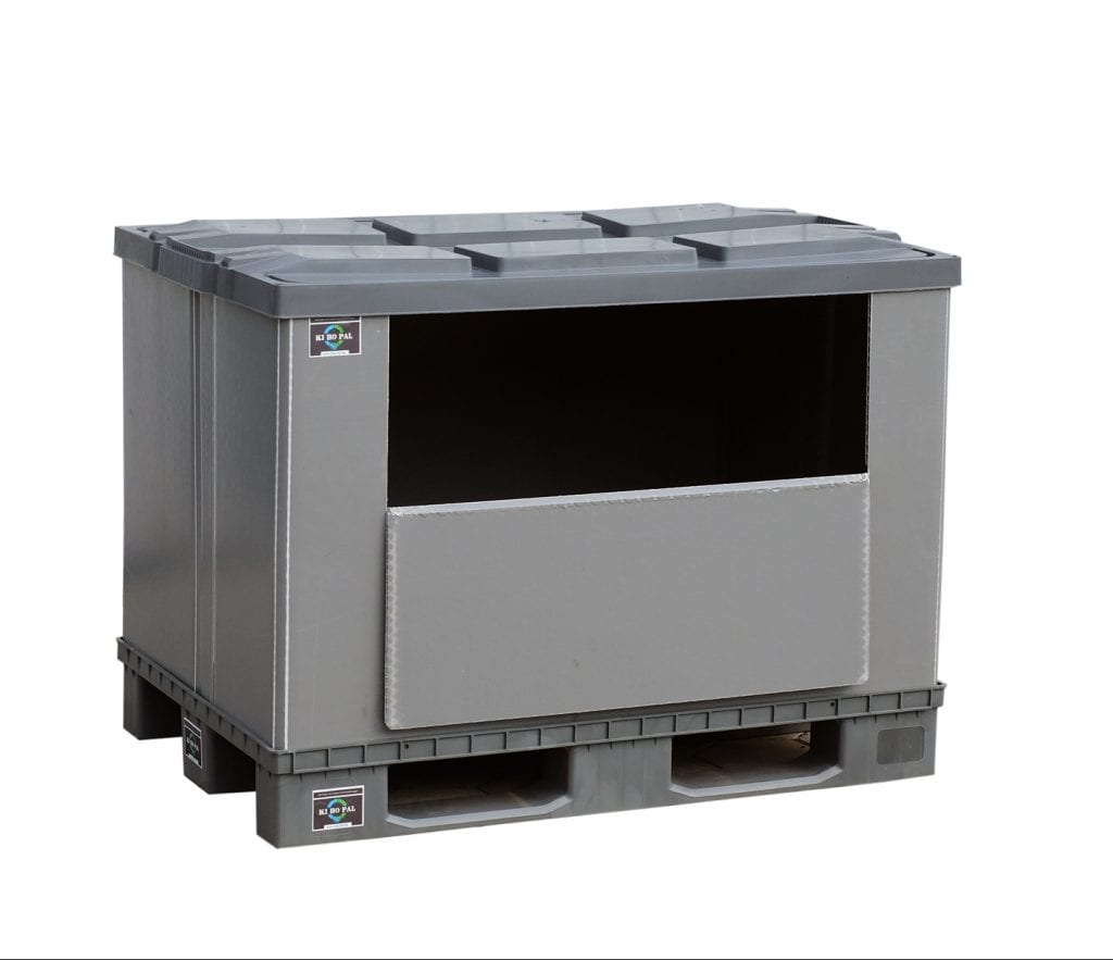 10 stück EuroBox Palettenbox PolyBox GLT Euronormbehälter | kibopal