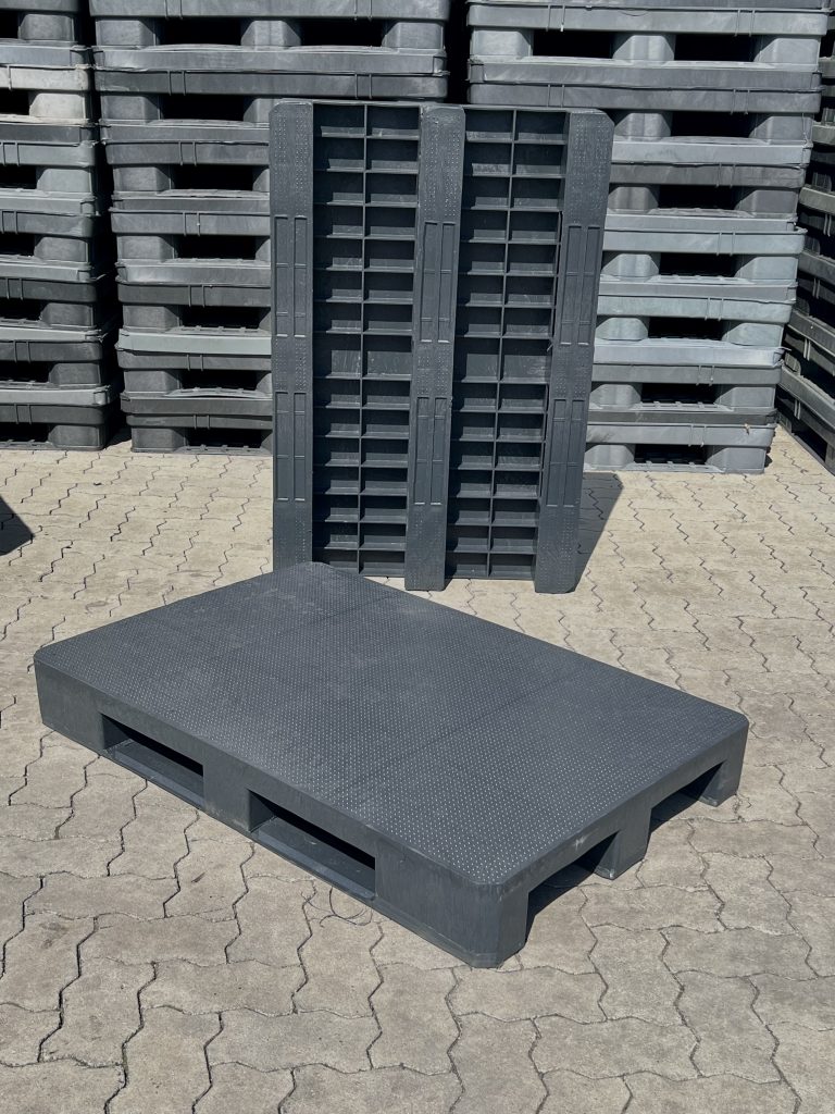 20 stück Europalette Kunststoffpalette MASSIV P20A 1200x1000x150mm ...